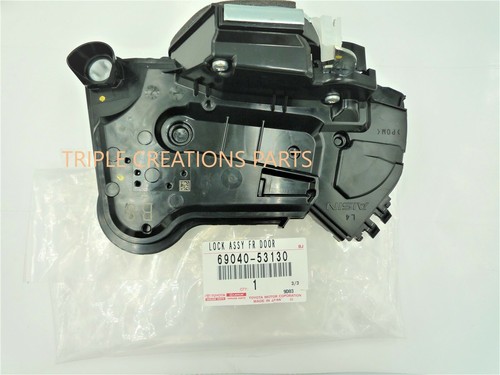 Genuine Toyota LEXUS 69040-53130 LOCK ASSY, FR DOOR W/MOTOR, LH ...
