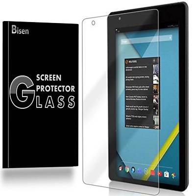 RCA Voyager 7" (RCT6773W42BF) [BISEN] Tempered Glass Screen Protector ...
