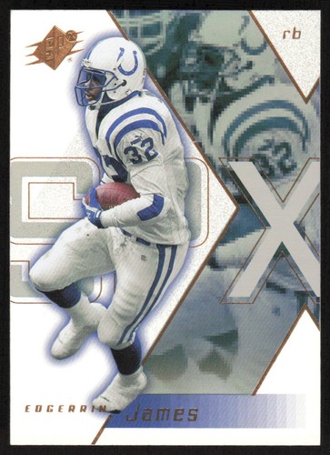 2000 Upper Deck SPX Pros & Prospects Edgerrin James #35 Indianapolis ...