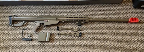 Airsoft Barrett AEG 6mmproshop Licensed M82A1 Full Size Sniper | eBay