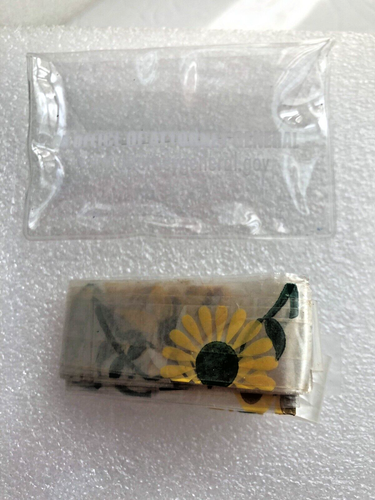 Vintage Rain Bonnet Advertising Promo Daisies Bonnet In Clear Plastic ...