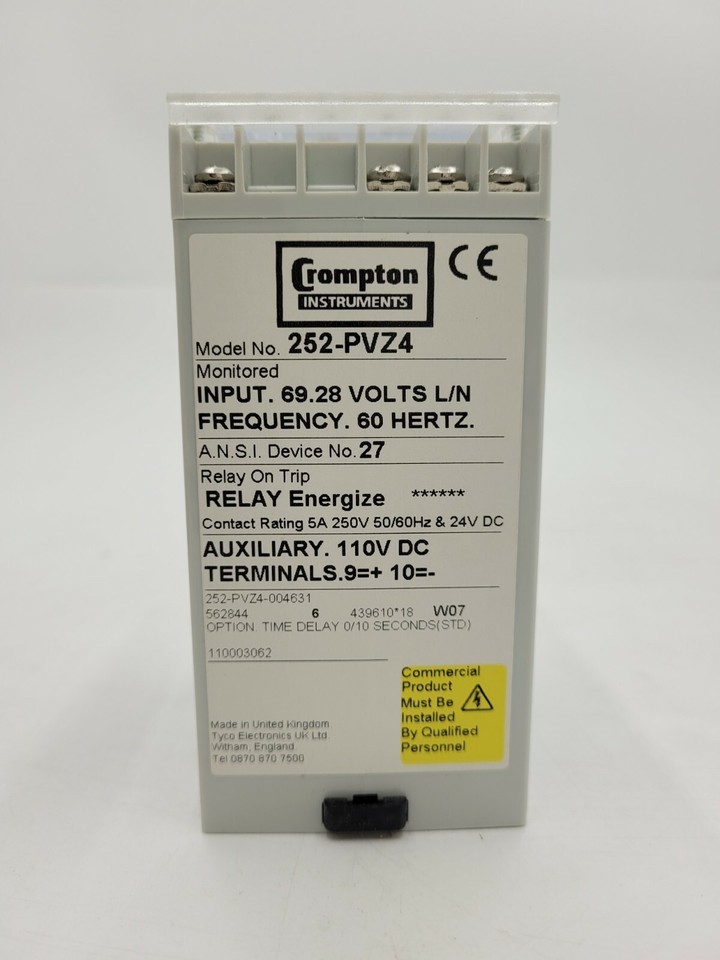 Crompton 252-PVZ4-004631 NEW | eBay