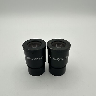 AmScope Pair of 10X Super Widefield Viewing Microscope Eyepieces | eBay