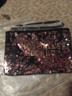 New In Pack Victoria Secret Sequin Bling Large Wristlet | eBay
