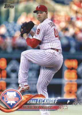 2018 Topps #621 Jerad Eickhoff Philadelphia Phillies | eBay