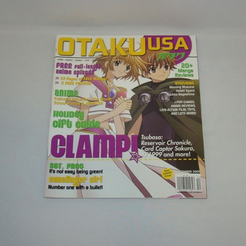 Otaku USA December 2009 Clamp Monthly Manga Magazine | eBay