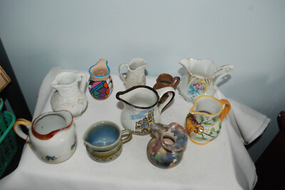 Lot of 10 SMALL Pitchers | eBay