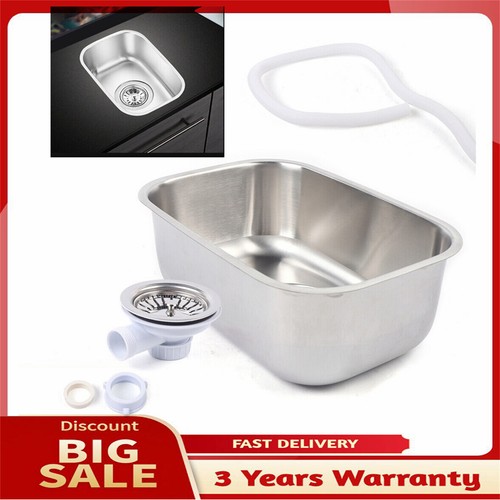 RV Caravan Camper Boat 304 Stainless Steel Hand Wash Basin Kitchen Sink ...