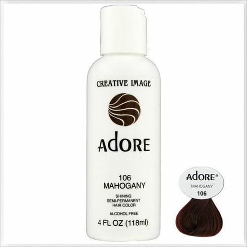[ADORE] CREATIVE IMAGE SHINING SEMI-PERMANENT HAIR COLOR RINSE 4OZ ALL ...