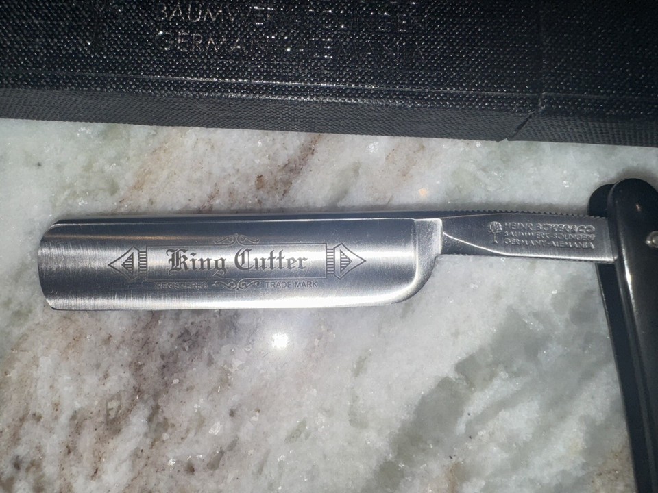 NEW HEINR BÖKER & CO King Cutter Razor Solingen, Germany Retails For ...