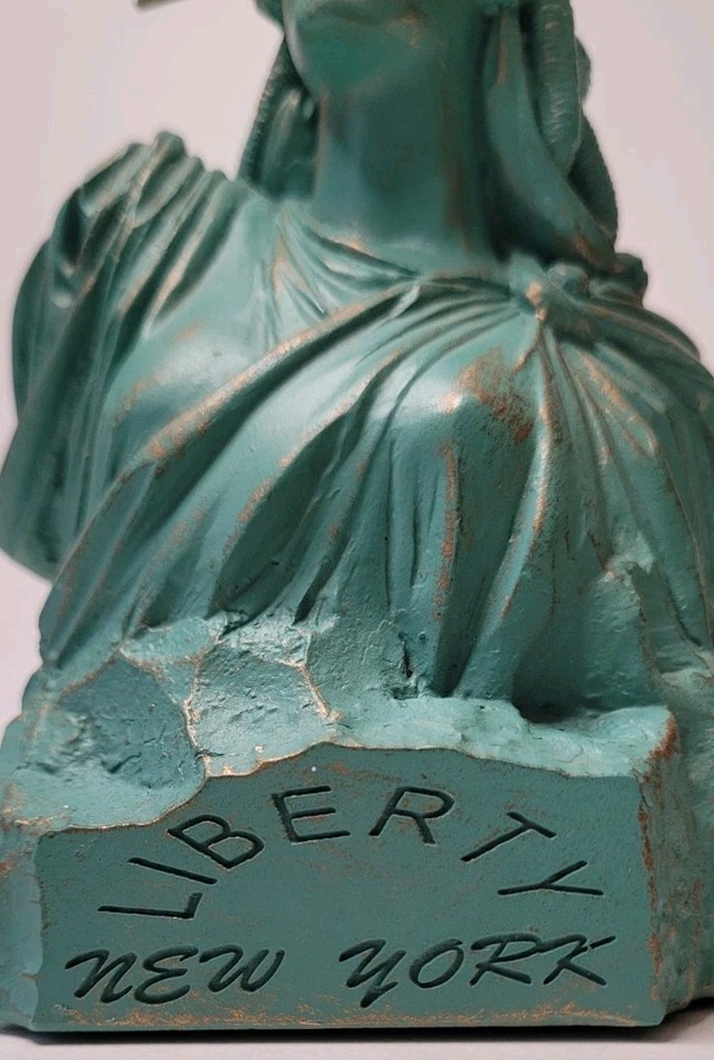 Statue of Liberty Bust "Lady Liberty" Colbar Art~1996 | eBay