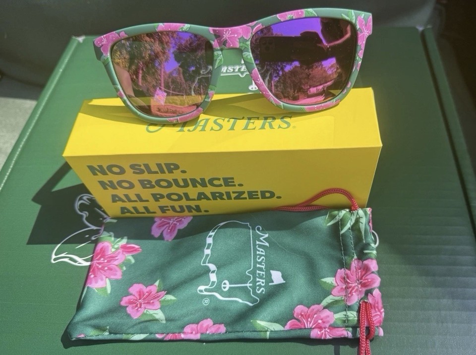 🌸🌸 Masters SUNDAY AT THE MASTERS AZALEA Goodr Sunglasses Augusta ...