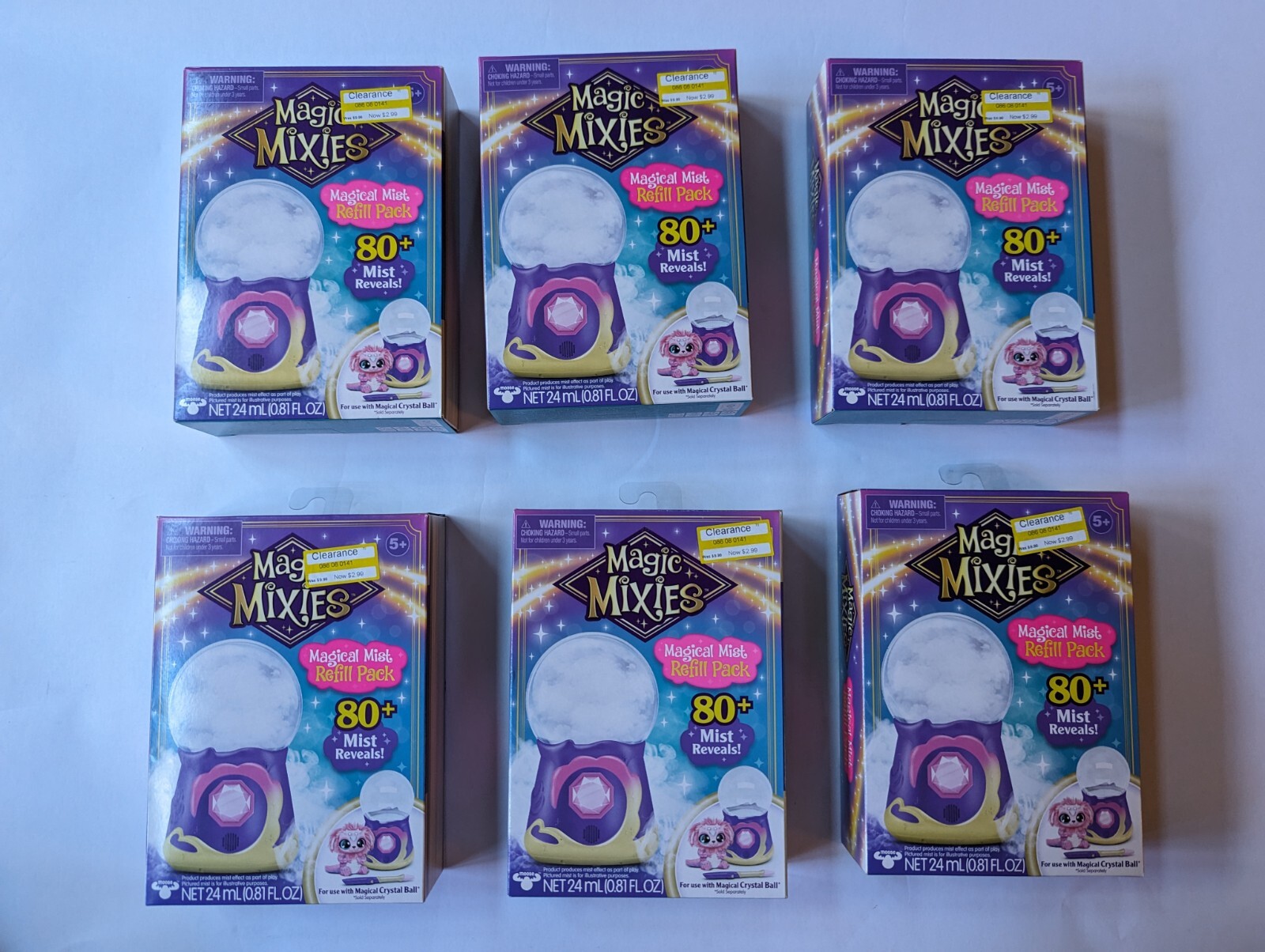 Magic Mixies Magical Mist and Spells Refill Pack for Magic Cauldron Lot ...