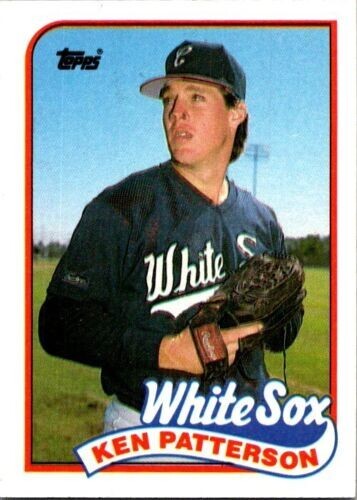 1989 Topps #434 Ken Patterson Pitcher Chicago White Sox FREE shipping ...