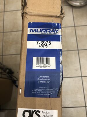 MURRAY CLIMATE CONTROL AC CONDENSER W/DRIER 7-3975 - NOS | eBay