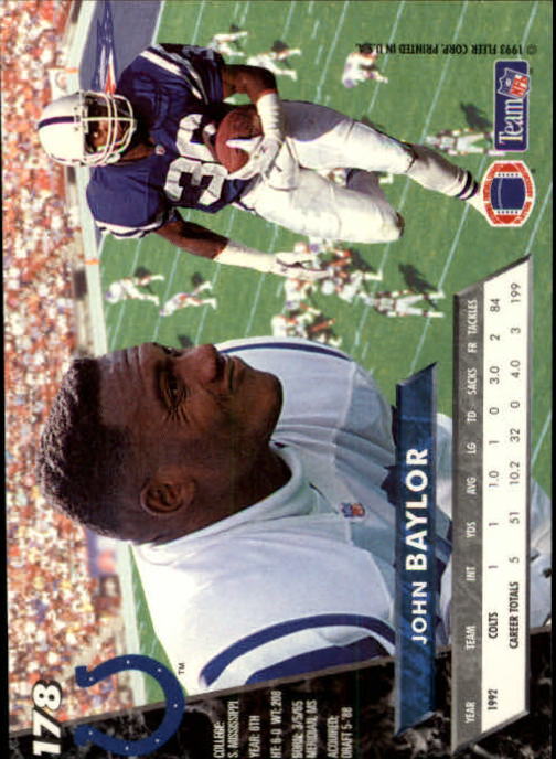 1993 Ultra #178 John Baylor - NM | eBay