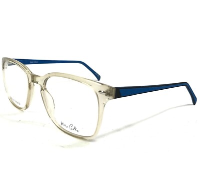 Max Cole MC1500 COL 20 Eyeglasses Frames Blue Clear Square Full Rim 51 ...