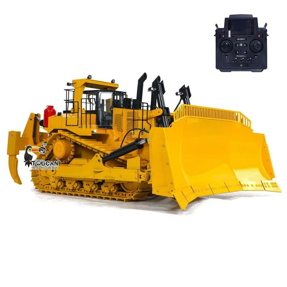 1/10 Giant Hydraulic RC Bulldozer D11T Heavy Duty Dozer PL18EV Remote ...