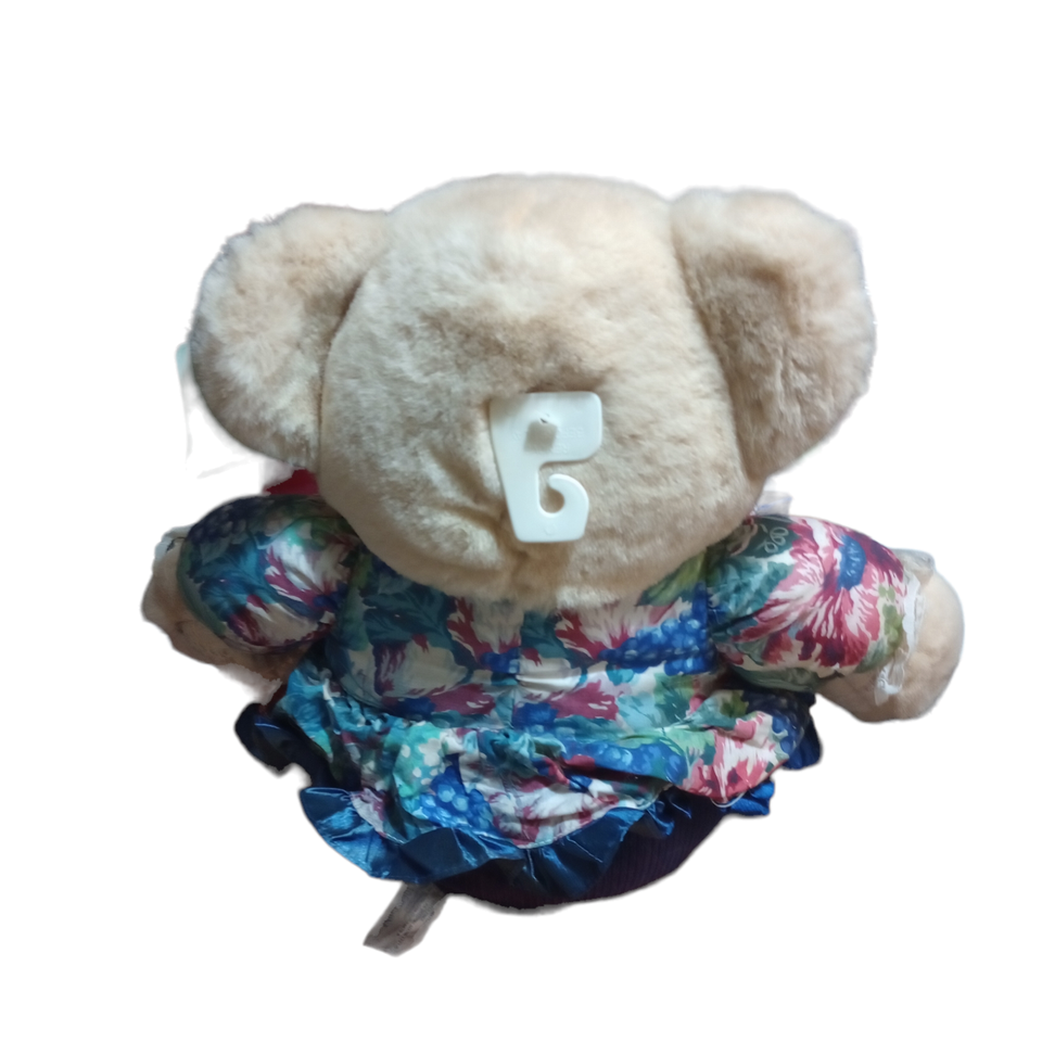 Vintage Lovable Huggable Friends Stuffed Teddy Bear Brown With Outfit ...