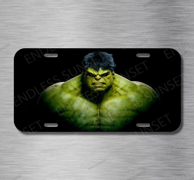 The Hulk Muscle Super Hero Hulk Smash Car License Plate Front Auto Tag ...