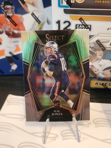 2021 Select Mac Jones Premier Level RC n Concourse RC 2 card lot | eBay