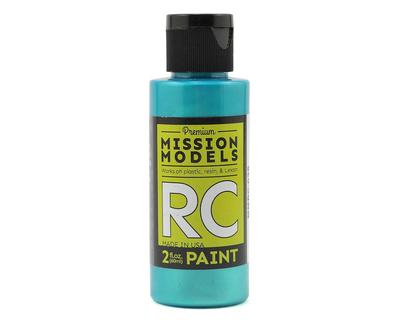 Mission Models RC035 Iridescent Turquoise Acrylic Lexan Body Paint (2oz ...