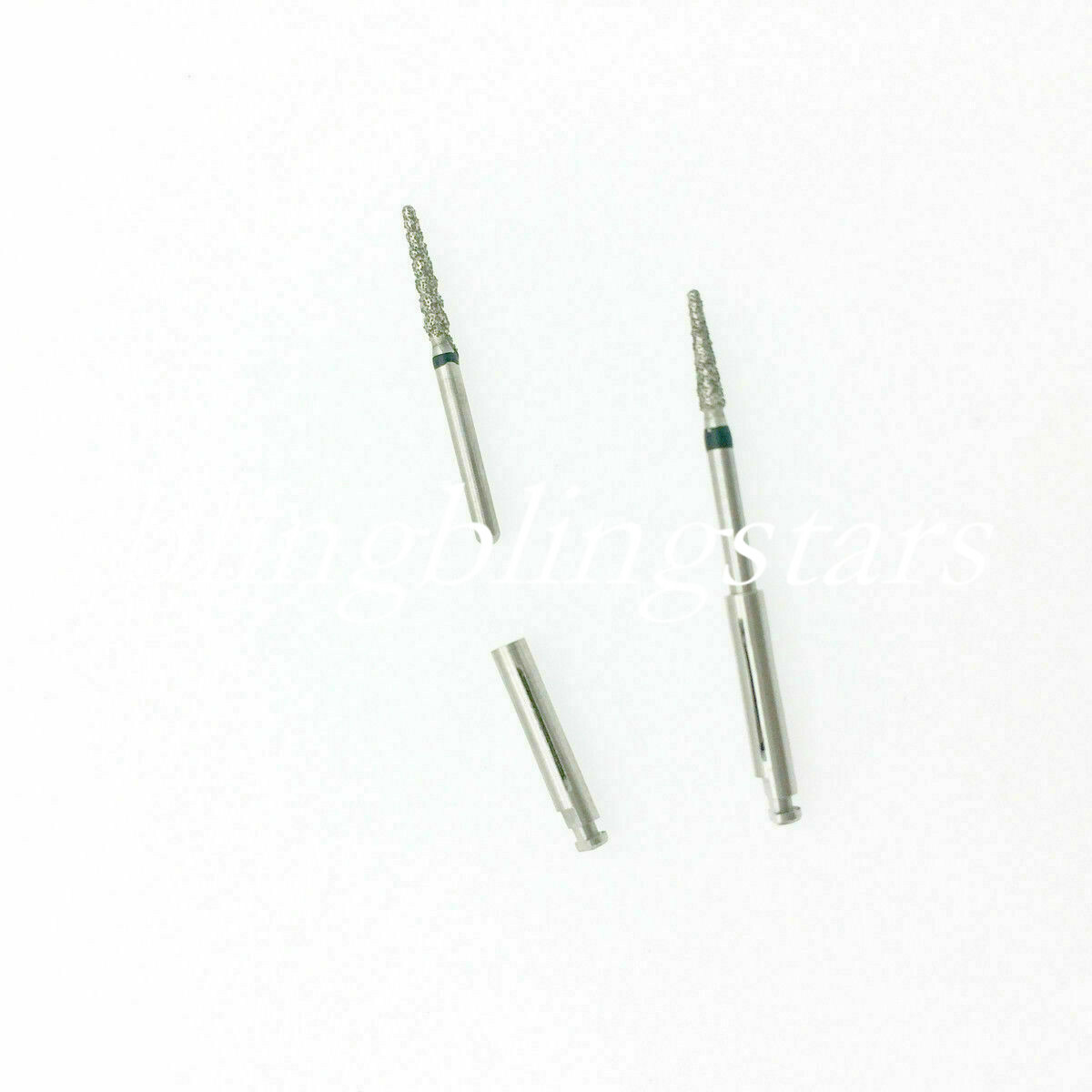 10 Pcs/Kit Dental Burs Convertor High Speed Shank With Adapter Low ...