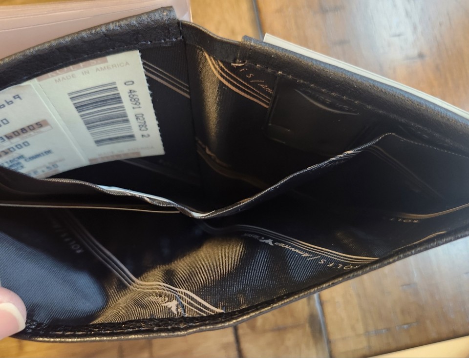 Rolf's Vintage Men's Billfold Wallet, Black | eBay
