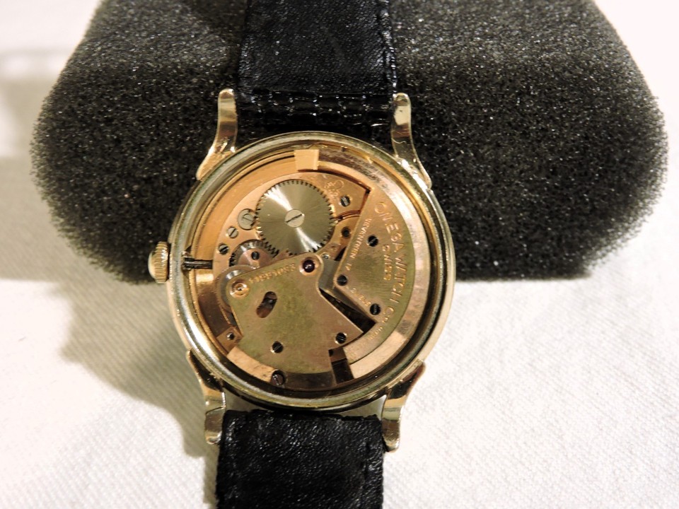 Omega 10K Gold Thick G. F. Bezel Automatic Caliber 342 Ref 3131036/ ...