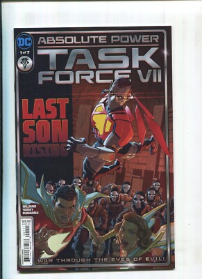 ABSOLUTE POWER: TASK FORCE VII #1 - PETE WOODS MAIN COVER - DC COMICS ...