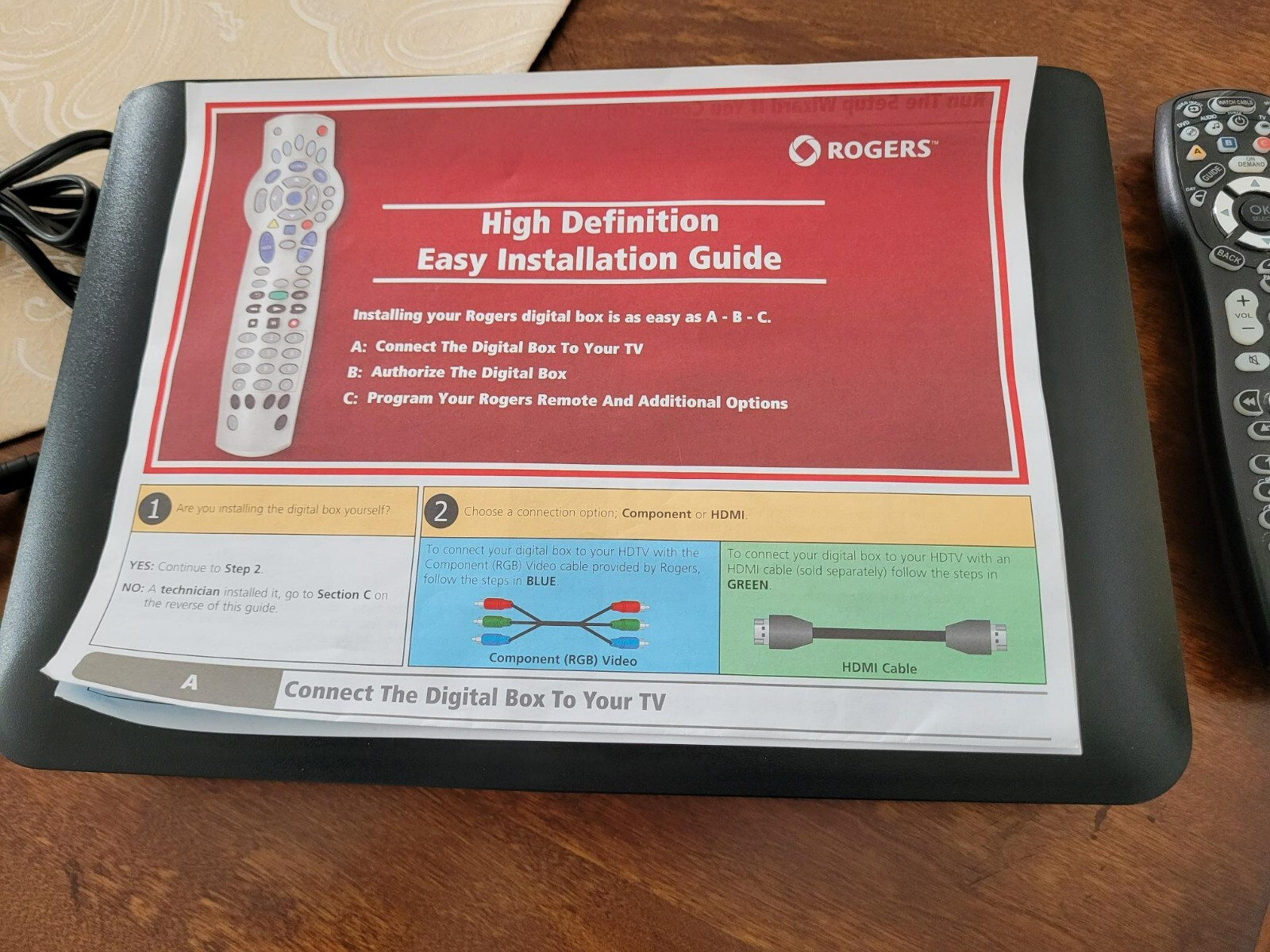 ROGERS NEXTBOX PVR Cable TV BOX CISCO 9865HD + Remote BUNDLE | eBay