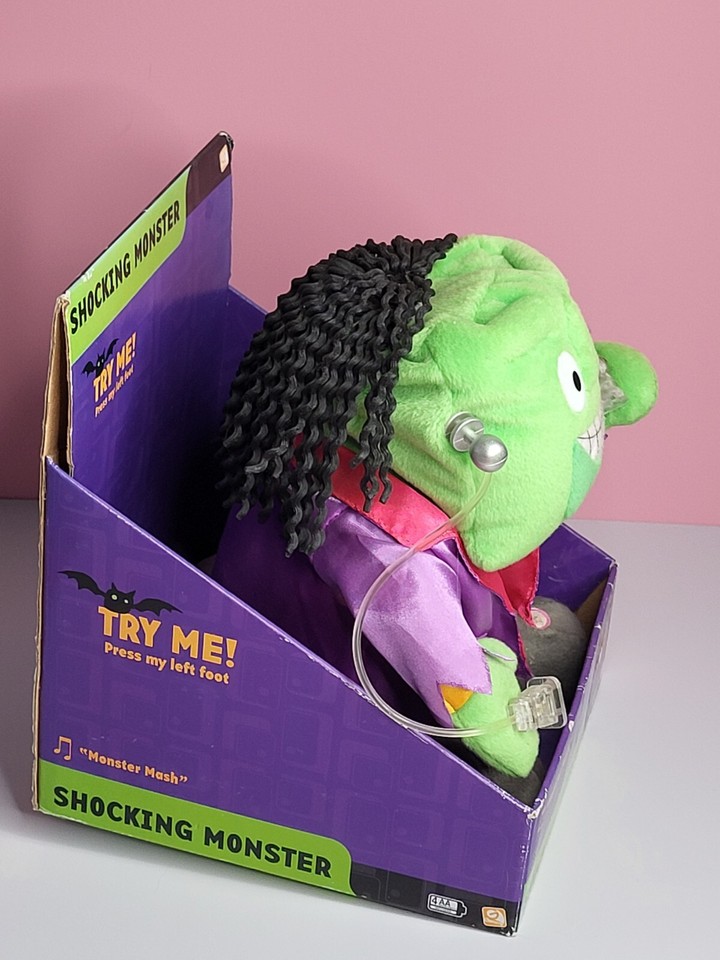 Gemmy Animated Frankenstein Shocking Monster Monster Mash Halloween ...