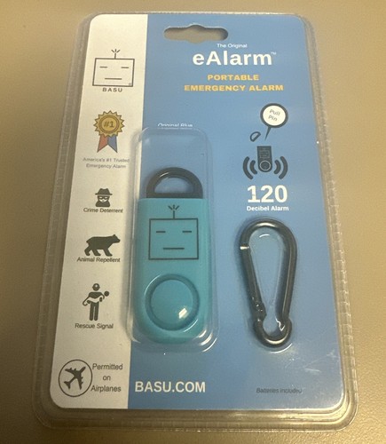 BASU eAlarm Portable Self Defense Emergency Personal Alarm Sound ...