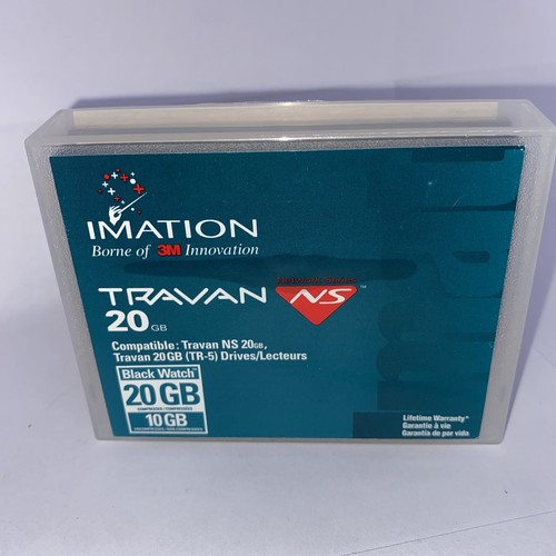 IMATION TRAVAN NS 20GB DRIVE DATA TAPE CTG TR-5 | eBay