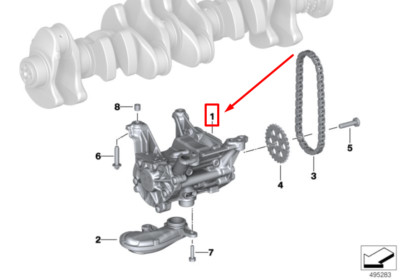 BMW X5 G05 Engine Oil Pump 11418646454 8646454 NEW GENUINE | eBay