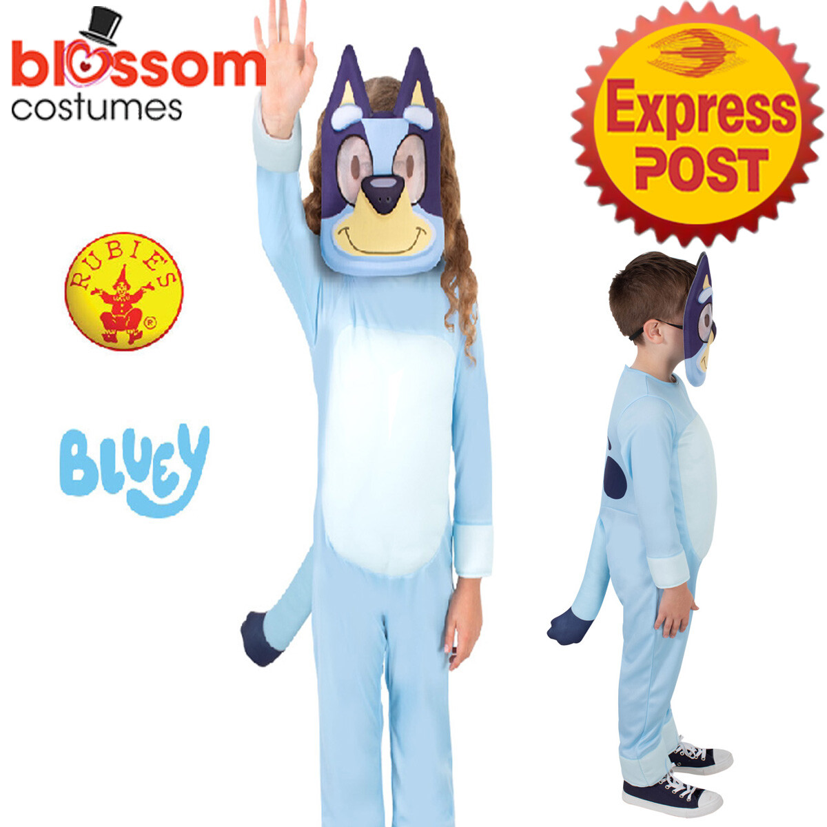 Bluey Bingo (Bluey) Zip Up Cosplay Coverall FREE Shipping on Orders $50 ...