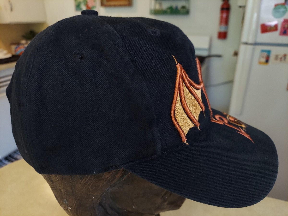 Vintage Dragon Embroidered Snapback Dad Hat Black Taiwan Vintage Dragon Embroidered Snapback Dad Hat Black Taiwan