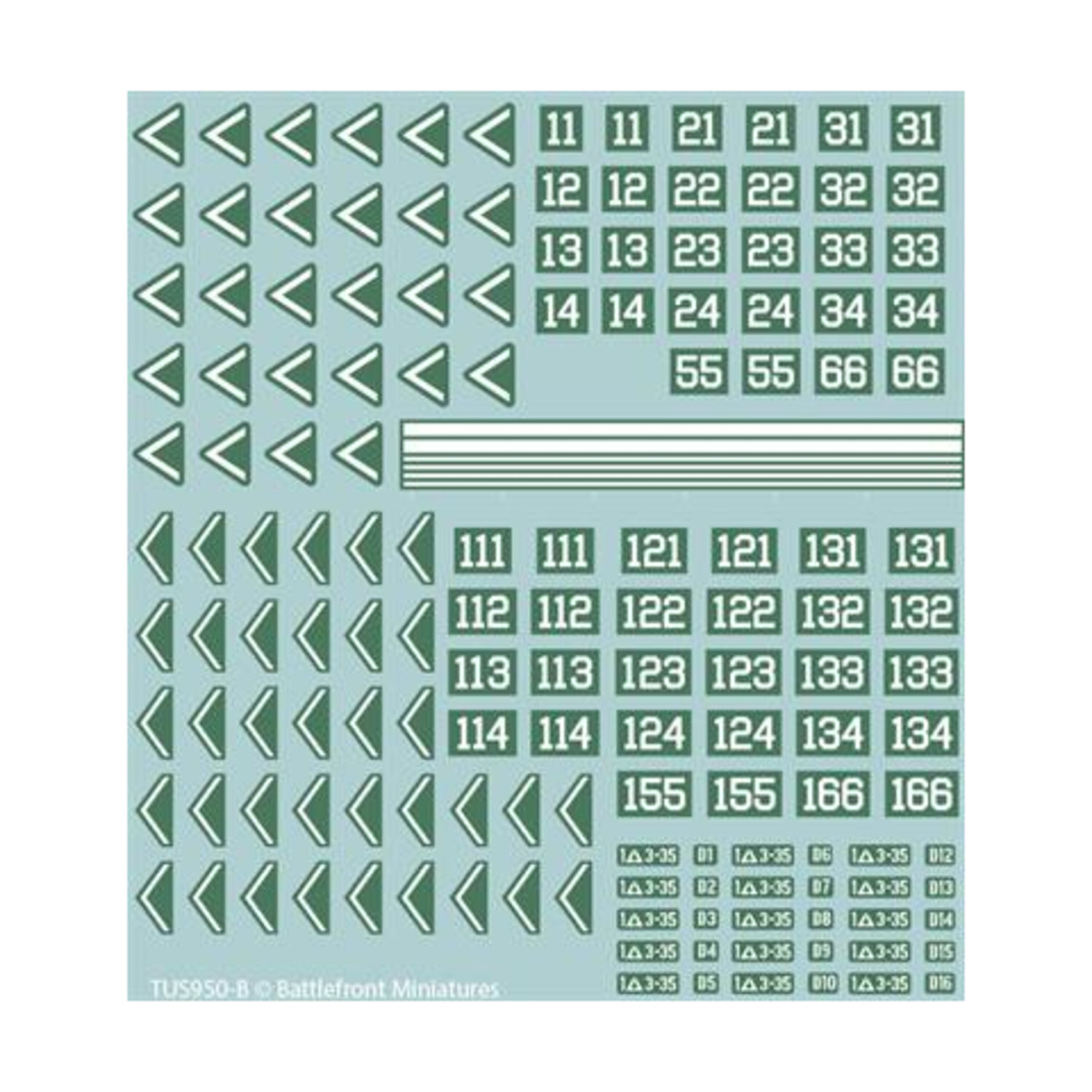 Battlefront Team Yankee American Decal Set New | eBay