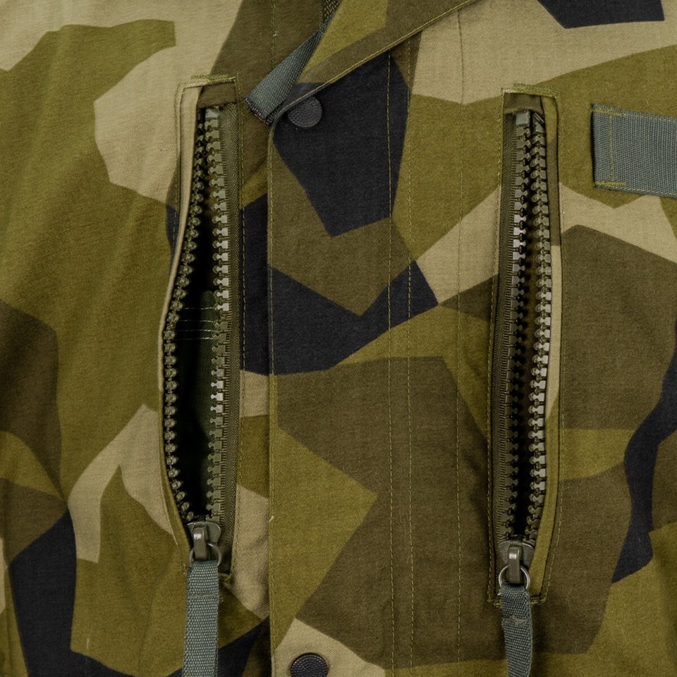 Original Swedish Army M90 Camouflage Lightweight Jacket - Imperfect-All ...
