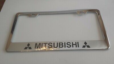 Mitsubishi Metal License Plate Frame | eBay