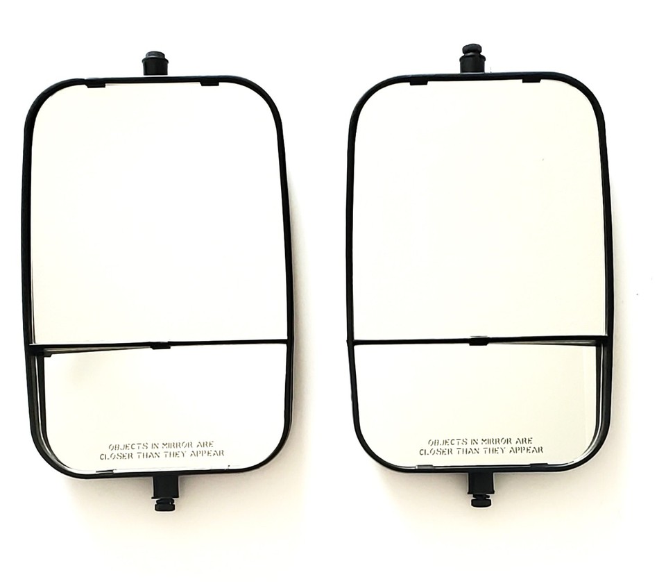 Flat Black LH, RH HMMWV Mirror Set For Humvee H1 HUMMER, M998 12342129 ...