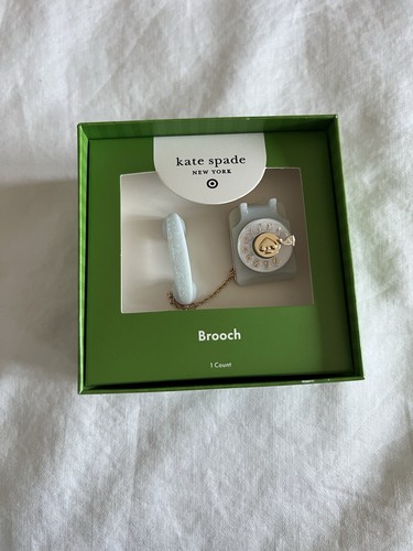 Kate Spade NY x Target Telephone Brooch Jewelry Exclusive New | eBay