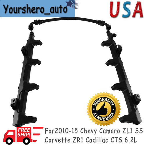 LSA Fuel Rails For 2010-15 Chevy Camaro ZL1 SS Corvette ZR1 Cadillac ...
