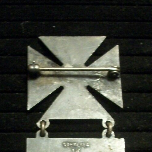 WW2 US Army Marksman Badge Rifle, Grenade and Bayonet Bars MARKED Sterling | eBay