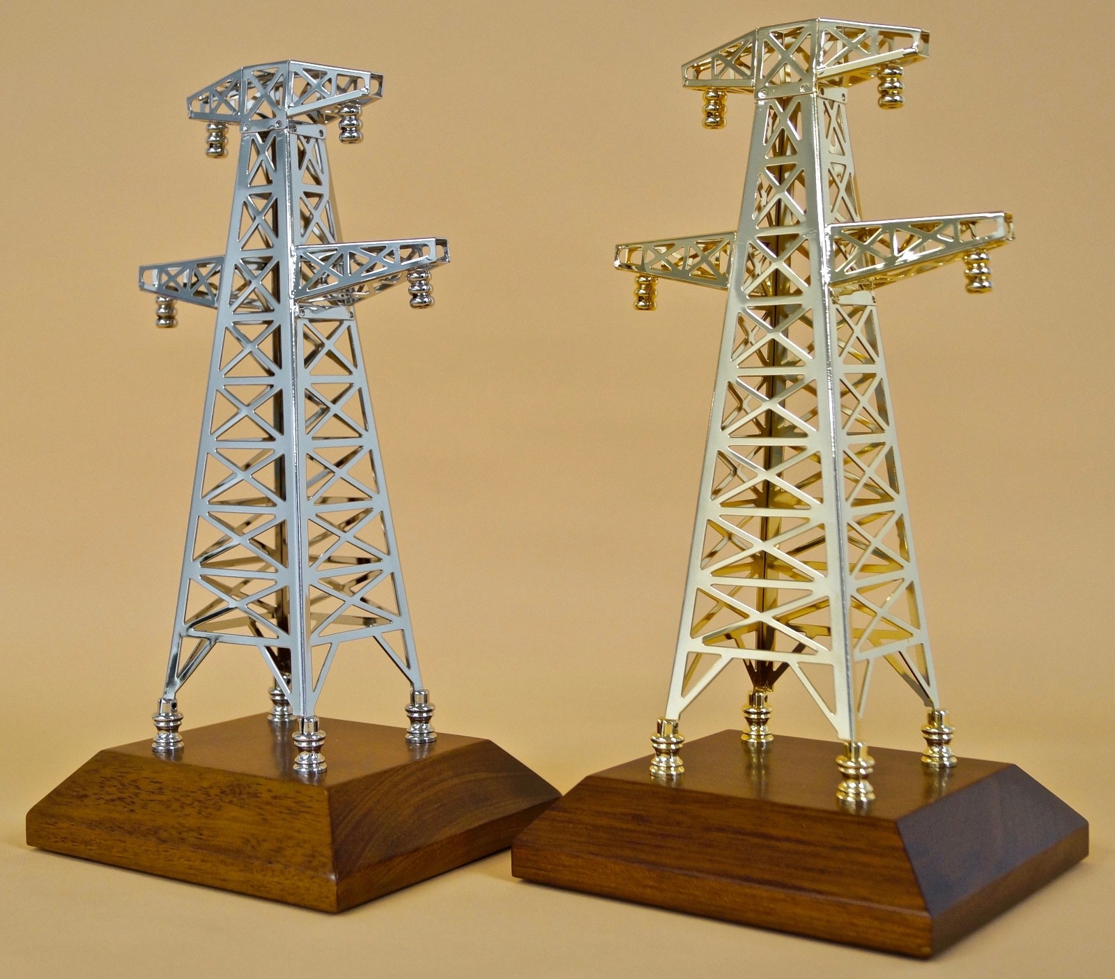 Electric Transmission Power Tower Model electricians lineman gift award ...