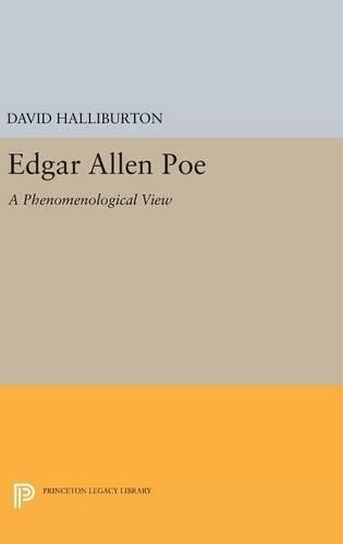 David Halliburton Edgar Allan Poe (Hardback) Princeton Legacy Library ...