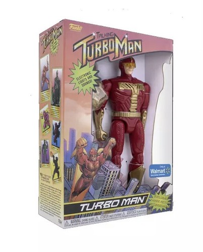 Funko 80-618 Talking Turbo Man Jingle All The Way Action Figure for ...
