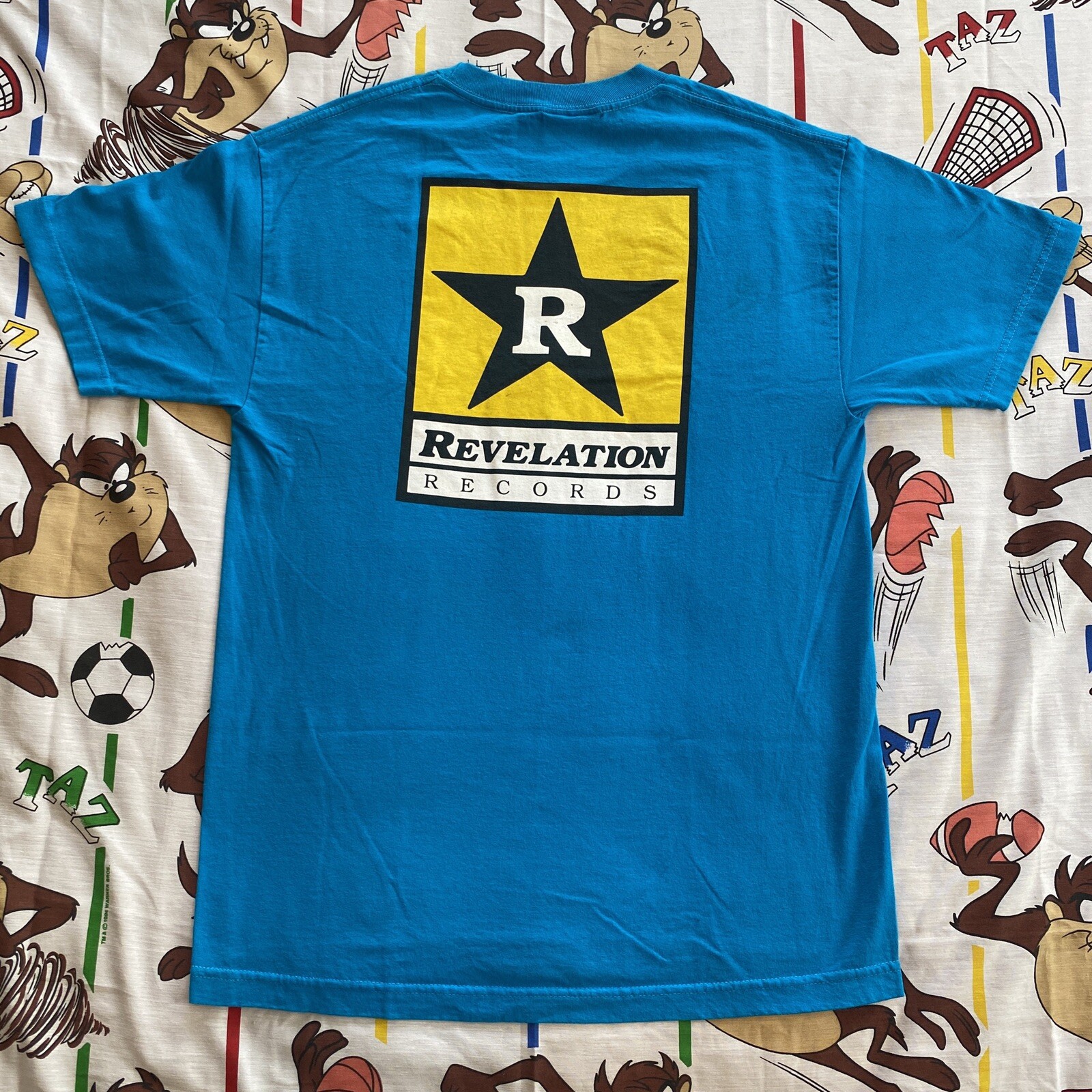 Revelation Records The Hundreds T-Shirt Blue Men's La… - Gem