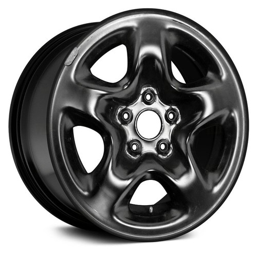 For Toyota Highlander 01-07 Steel Factory Wheel 5-Spoke Black 16x6.5 ...