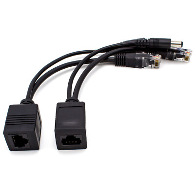 AKORD® POE Passive Power Over Ethernet Adapter Injector Extractor Kit ...